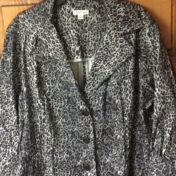 Joan Rivers | Jackets & Coats | Joan Rivers Leopard Print Blazer | Poshmark
